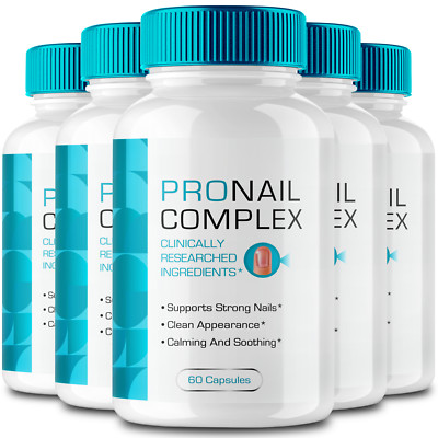 (5 Pack) Pronail Complex Nail Support Pills, PronailComplex Pills (300 ...