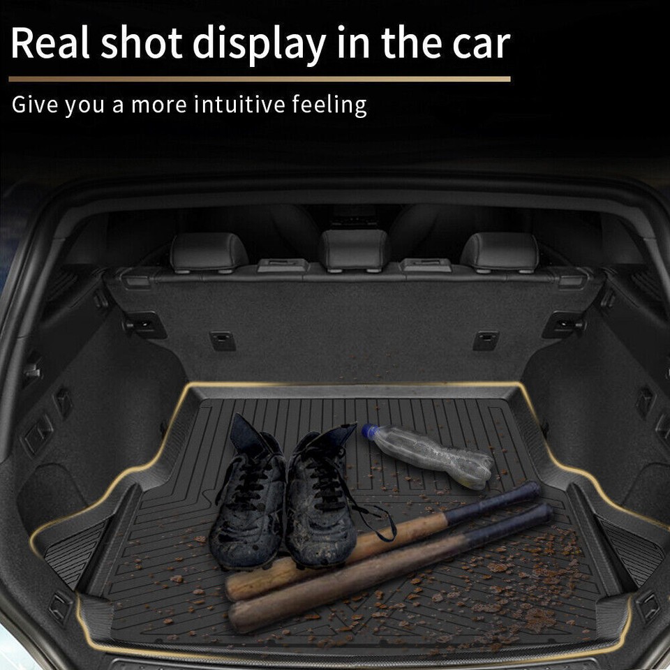 Car Rear Trunk Mat TPO Rubber Cargo Liner All Weather For Lexus GX460 ...