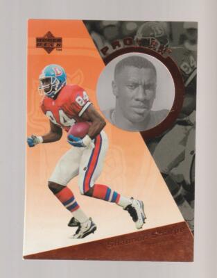 1997 Upper Deck Pro-View #PV40 Shannon Sharpe card, Denver Broncos HOF ...
