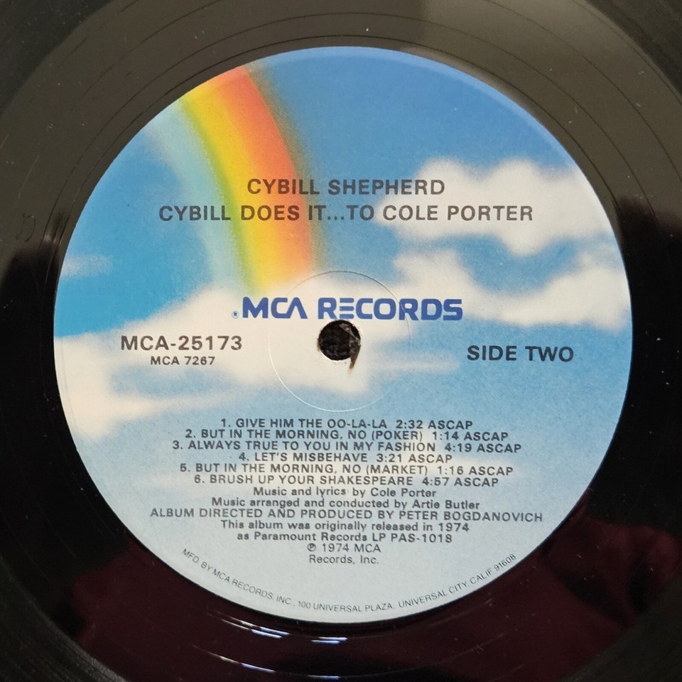 Cybill Shepherd - Cybill Does It To Cole Porter - Vinyl - LP - Reissue ...