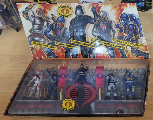 Hasbro 25th Anniversary G.I. Joe 5 Figure Box Set (Cobra Legions) New ...