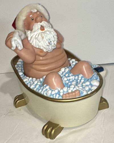 Vintage Santa Claus Singing Animated Music Christmas Bath Bathtub Tub ...
