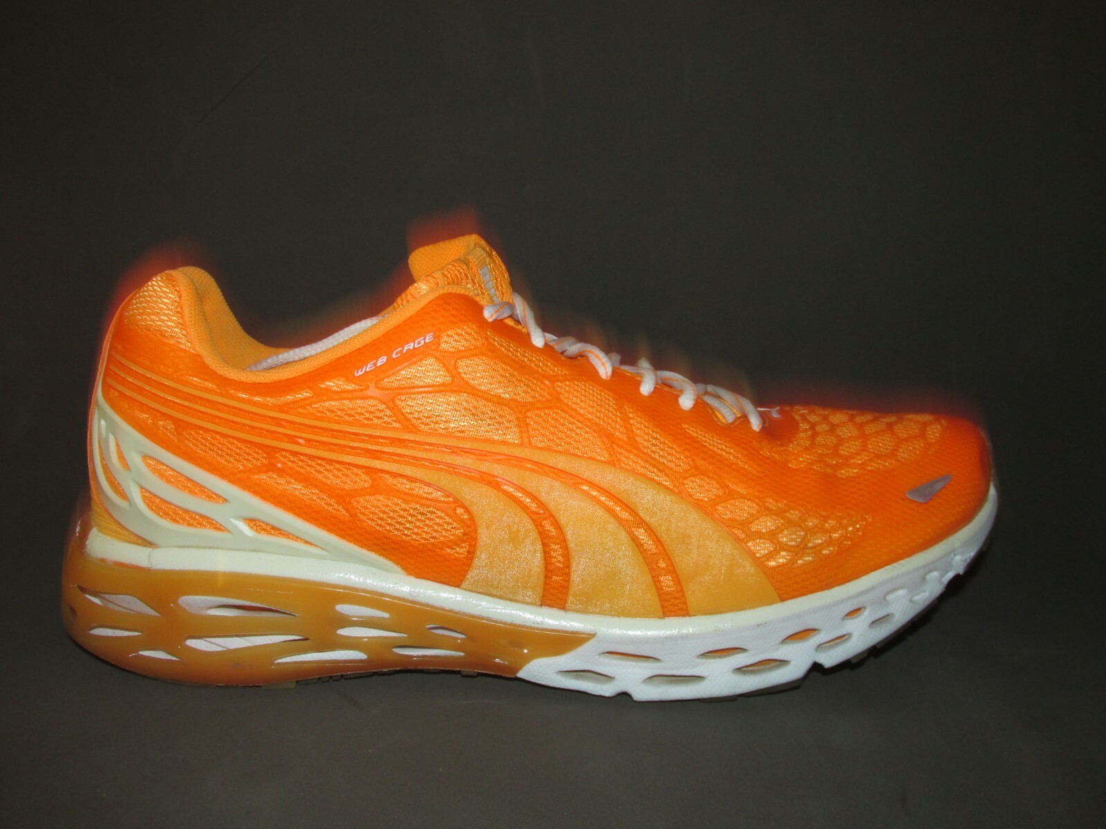 Puma Web Cage Webtech Orange Yellow White Low Running Shoes Men's 12M ...