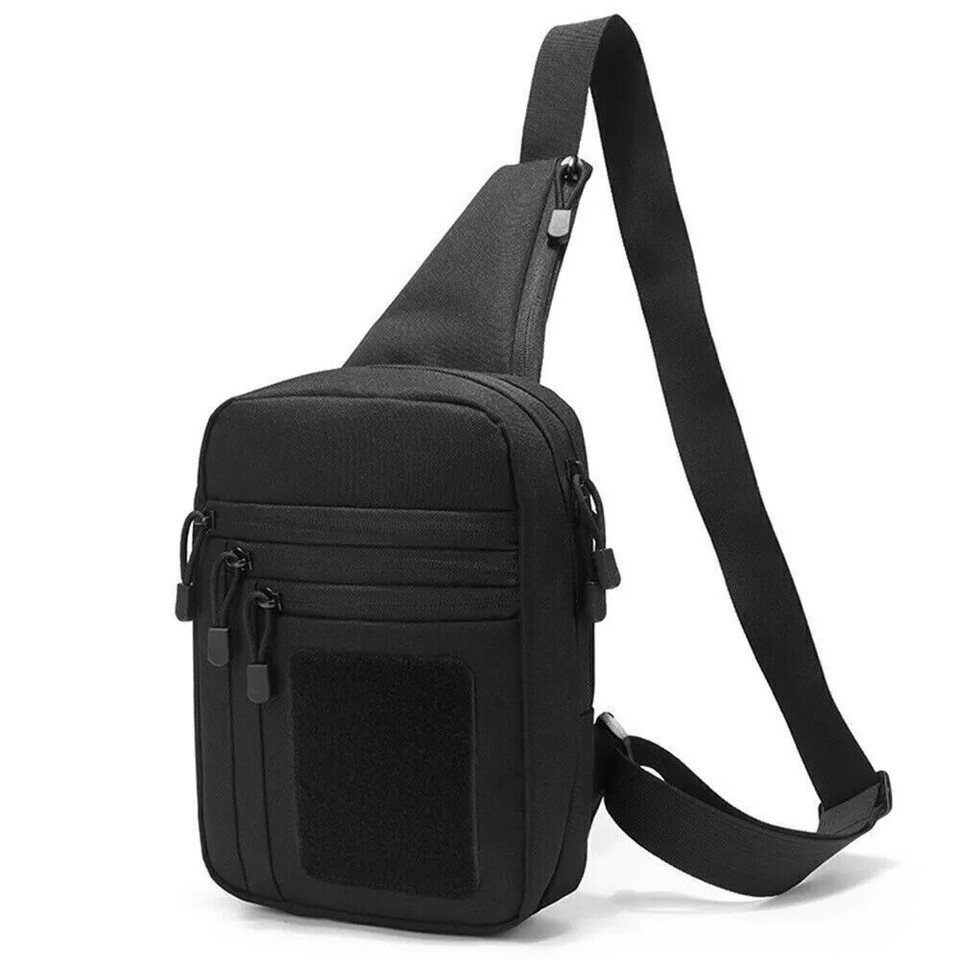 Tactical Gun Bag Pistol Holster Concealed Carry Chest Crossbody Pack ...