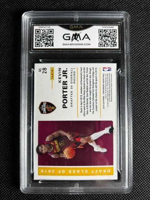 2019-20 Contenders Draft Class #28 Kevin Porter Jr. RC Rookie GMA 10 ...