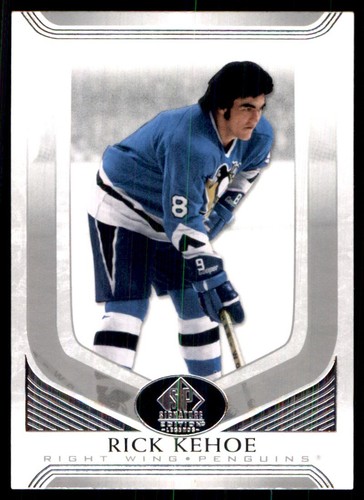 2020-21 SP Signature Edition Legends Rick Kehoe Pittsburgh Penguins #57 ...