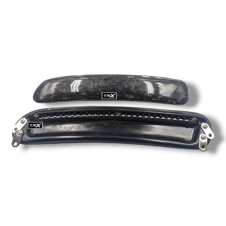 TRiX Real Dry Forged Carbon Fibre Mini Cooper S JCW Scuttle Vents R50 ...