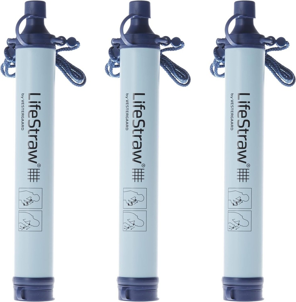 LifeStraw Personal Water Filter for Hiking Camping Travel Emergency ...