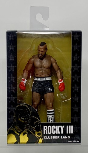 Rocky III Clubber Lang (Black Shorts) NECA | 40th Anniversary | 7 Inch ...