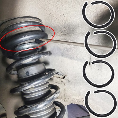 4X Car Truck Coil Spring Rubber Sleeve Seat Cushion Suspension Shock ...