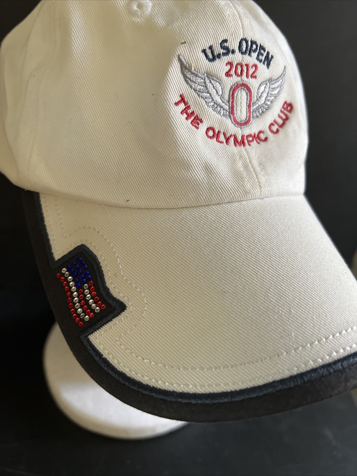US OPEN Olympic Club golf 2012 baseball hat CAP KATE LORD NWOT Bling US ...