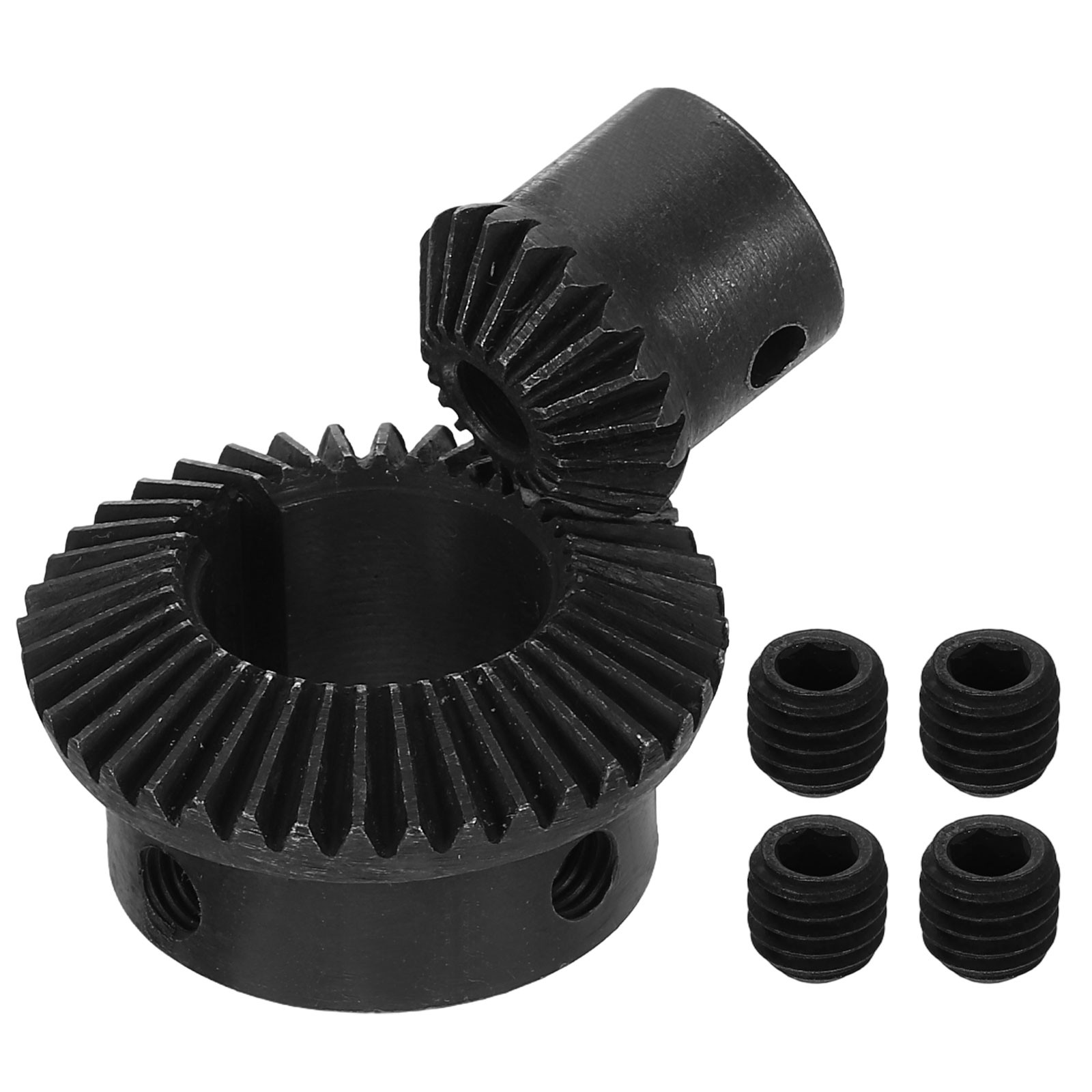 2Pcs Tapered Bevel Gears Set, 1 Mod 1:2 (20T/40T) Bevel Gears(6/20mm ...