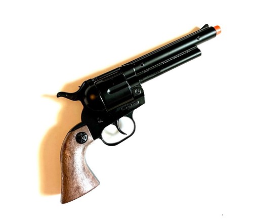 NEW Gonher Classic Wild West Sheriff 12-Shot Toy Revolver Cap Gun 121 ...