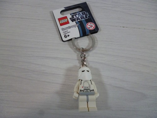 lego keyring star wars 850447 snow trooper minifigure keychain ...