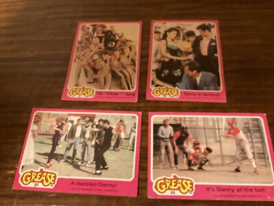 GREASE Trading Cards Singles, (4) | eBay