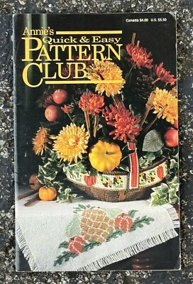 Annie’s Pattern Club #77 Oct-Nov 1992 Vintage Patterns | eBay
