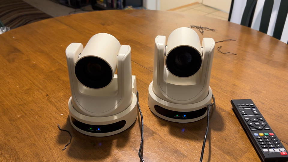 PTZ Optics PT20XUSBWHG2 2MP 60 fps Indoor PTZ Camera 1080p pan tilt ...