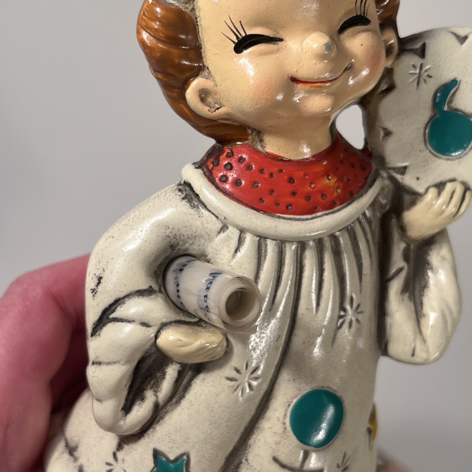 Vintage Josef Originals Zodiac TAURUS Astrology Figure with Scroll ...