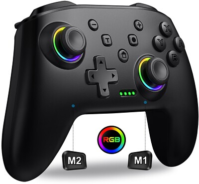 Pro Wireless Game Controller Gamepad Joystick Remote For Nintendo ...