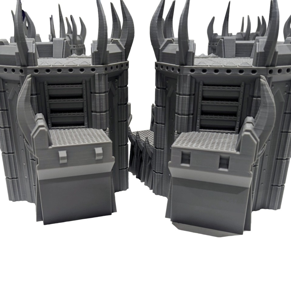 Doom Citadel - 28mm 3d Printed Chaos Fantasy Tabletop Wargaming Terrain ...