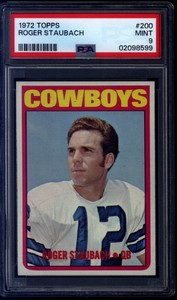Roger Staubach 1972 Topps #200 Base Price Guide - Sports Card Investor