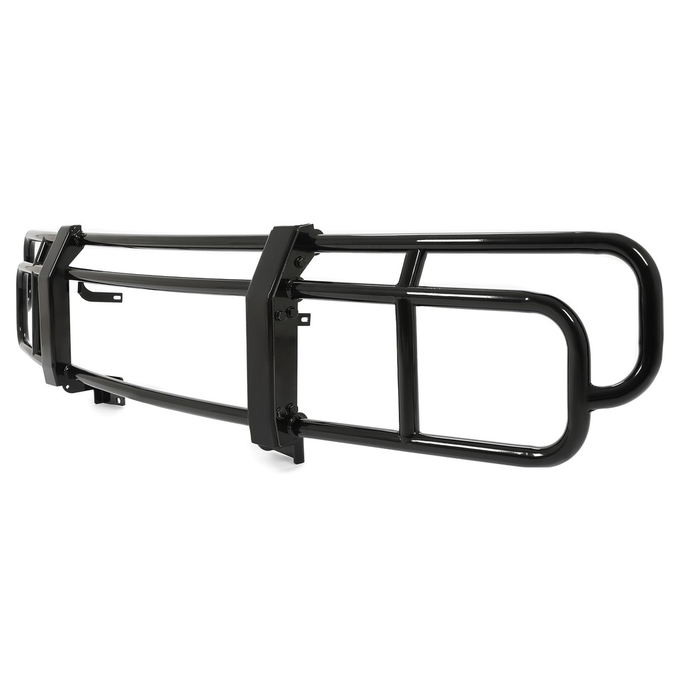 For Hummer H2 03-09 Steel Black Front Bumper Brush Grille Guard Frame ...