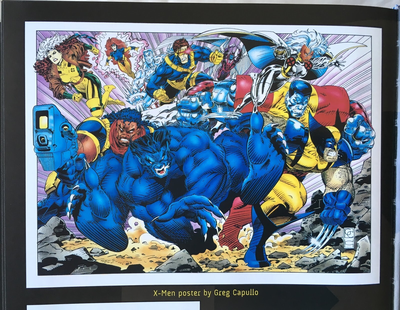 X-MEN MARVEL PRESS 1994 ART BY GREG CAPPULO NEW RARE!!! | eBay