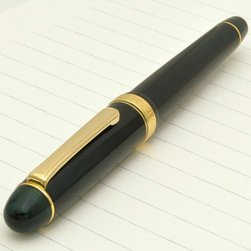 Platinum New #3776 CENTURY Fountain Pen Laurel Green UEF Nib PNB-15000 ...