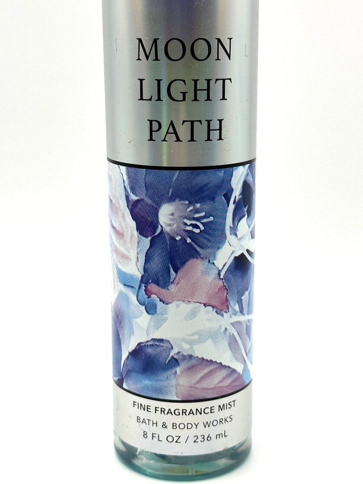 NEW 1 BATH & BODY WORKS MOONLIGHT PATH FINE FRAGRANCE MIST BODY SPRAY 8 ...
