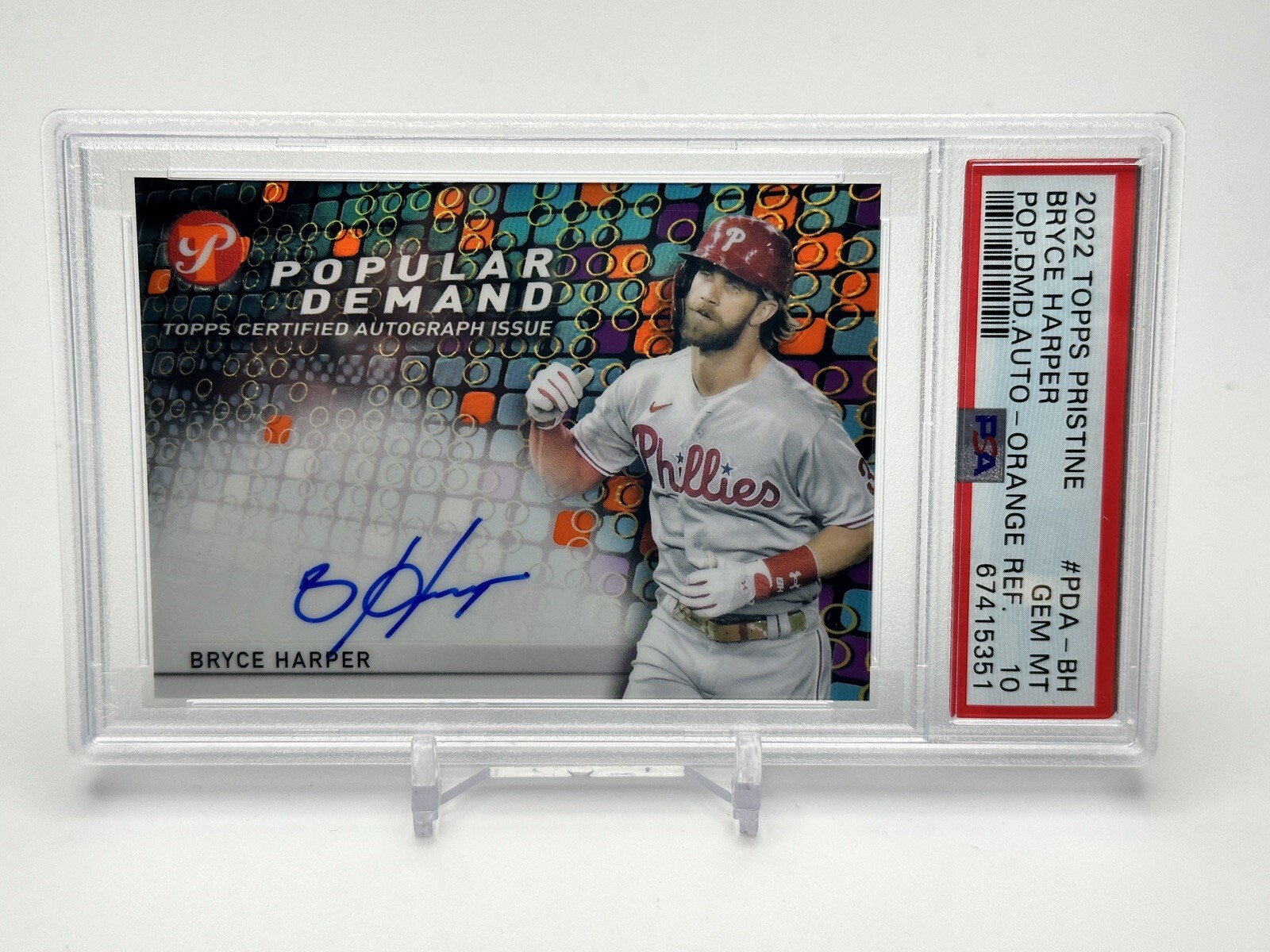 Bryce Harper | Autographed Baseball Memorabilia & MLB Merchandise