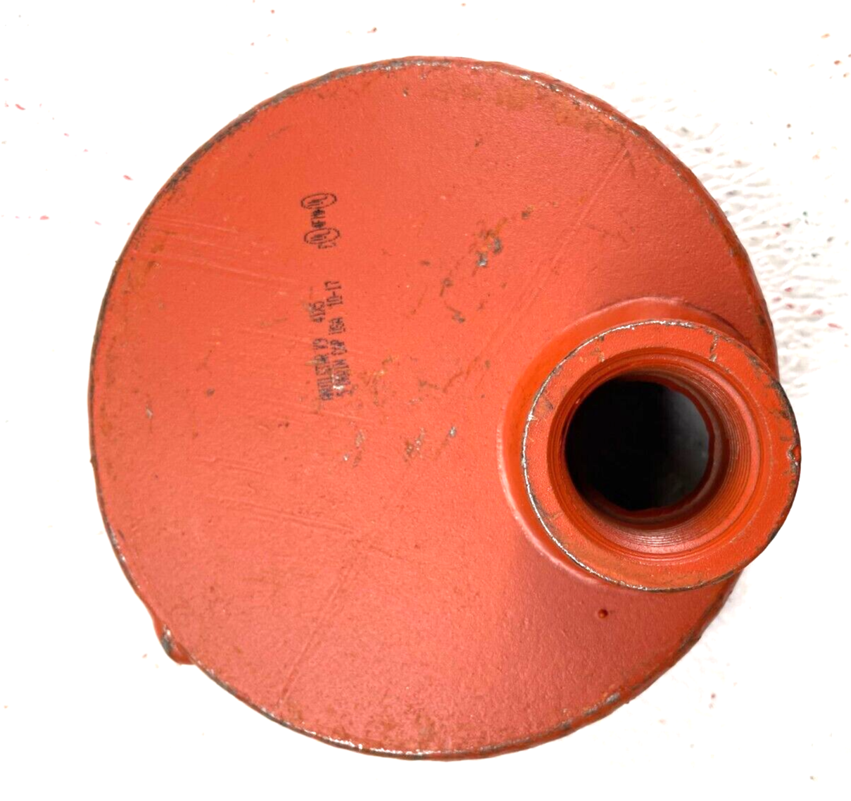 ANVIL STAR Style K9 5" Drain Cap Grooved Pipe Fitting 1" NPT Drain ...