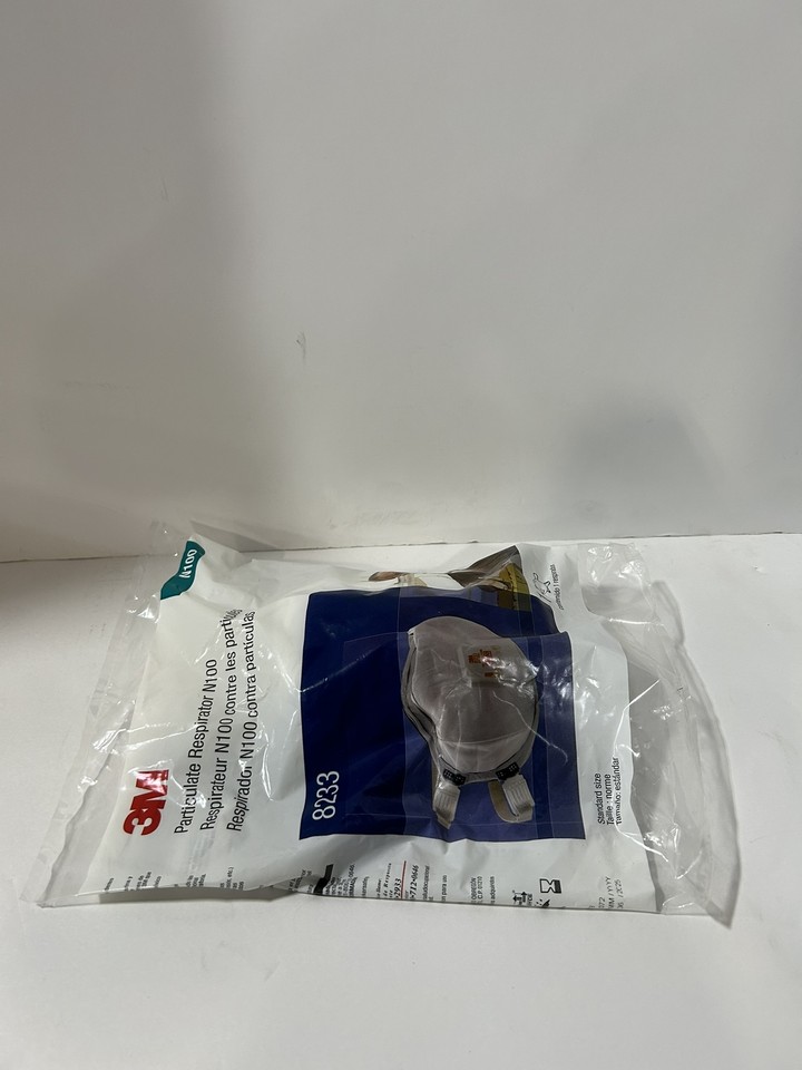 3M 8233 Particulate Respirator Mask N100 - Box of 15 | eBay