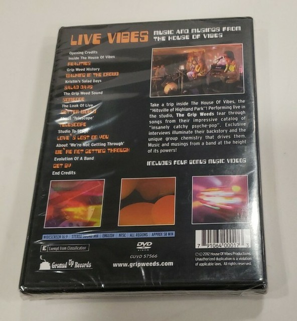 Live Vibes (DVD) for sale online | eBay
