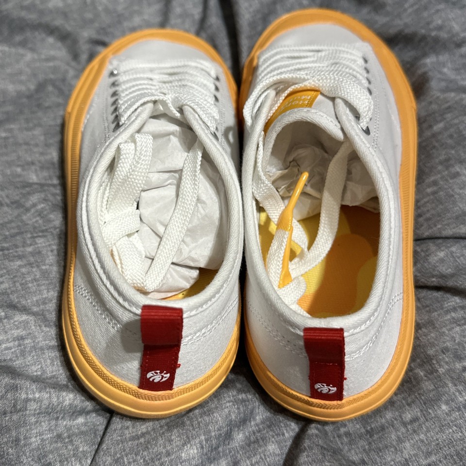 Chick-fil-a Honey Mustard Low White Shoes Sneakers Orange Dipped Rare ...
