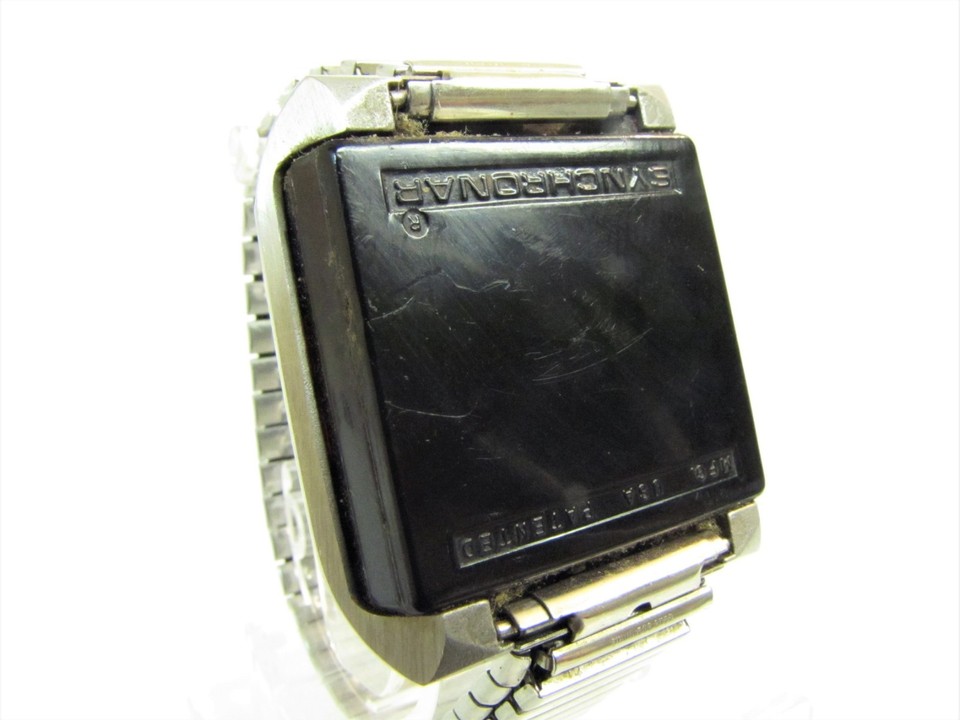 Vintage 1970s SYNCHRONAR Ragen Riehl Sunwatch LED Watch Sold 4 Parts ...