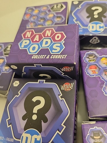 NANO PODS Connect & Collect Marvel DC Heroes Surprise Toy Figure | 3 ...