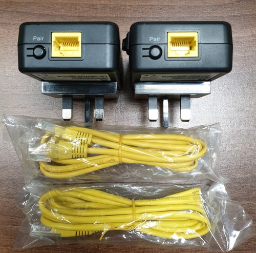 TalkTalk Huawei Powerline Adapters PT200AV (PAIRED) plus 2 x Ethernet ...