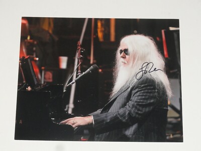 LEON RUSSELL SIGNED 11X14 PHOTO RARE LEGEND AUTOGRAPHED | eBay