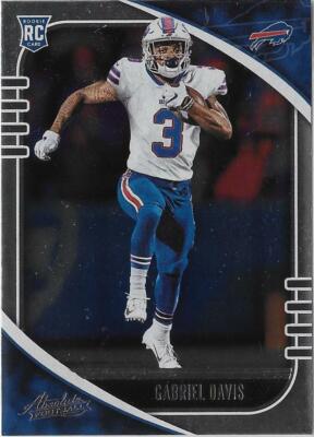 2020 Panini Absolute GABRIEL DAVIS ROOKIE RC CARD #136 BILLS UCF | eBay