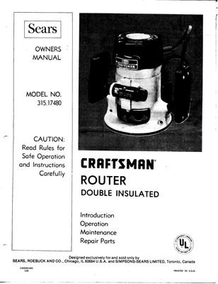 Mastercraft Router Replacement Parts | Reviewmotors.co
