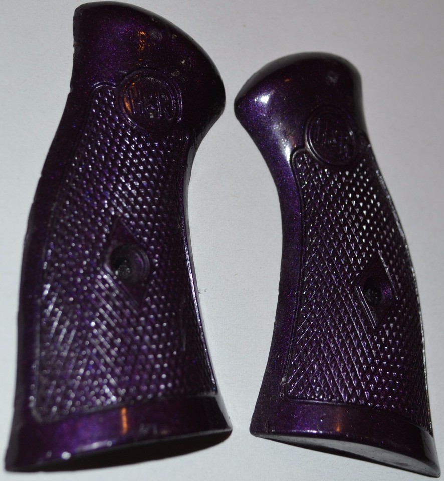 H&R pistol grips 732,733,901,929,930 Large frame 3&1/4" shimmer violet ...