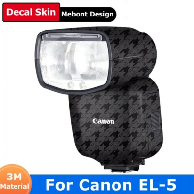 For Canon EL-5 Decal Skin Flash Speedlite EL5 Sticker Vinyl Wrap Film ...