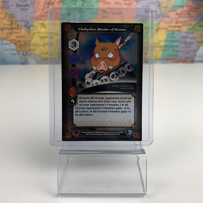 SHIPS SAME DAY InuYasha TCG Trading Card Holo #93 Chokyukai, Stealer of ...