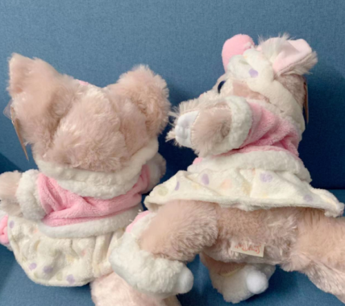 Disney Pink Fox Linabell With Sleepwear Nightdress Soft Plush Toys Doll ...