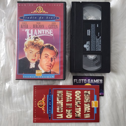 VHS D'Origine FR : Hantise ( Gaslight ) Ingrid Bergman RARE - 1944 ...