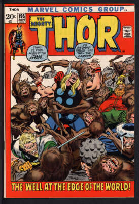 THOR #195 6.5 // MARVEL COMICS 1972 | eBay