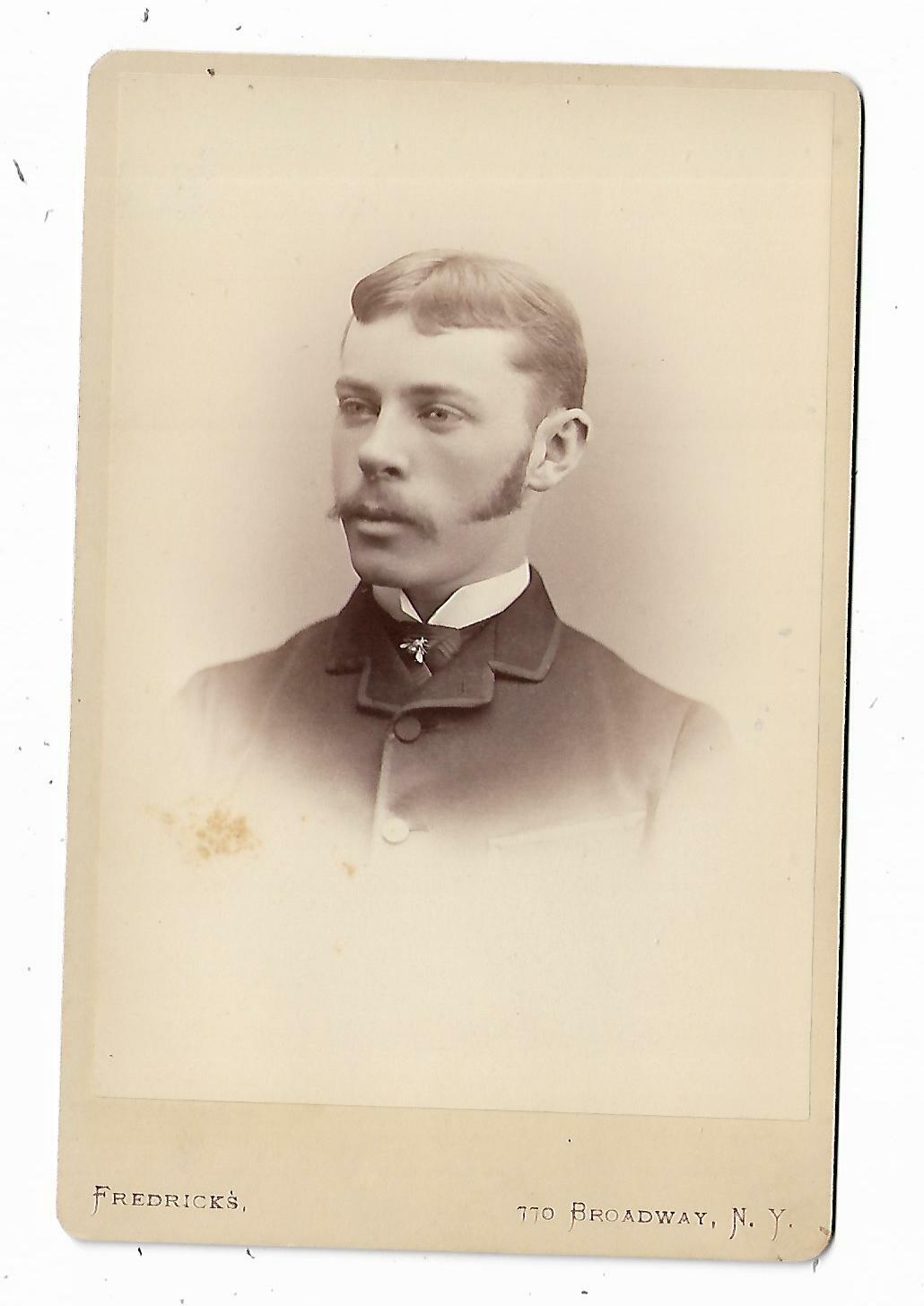 1881 Cabinet Photo Frederick's Knickerbocker Family Portrait Gallery ...