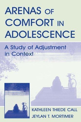 Research Monographs in Adolescence Ser.: Arenas of Comfort in ...