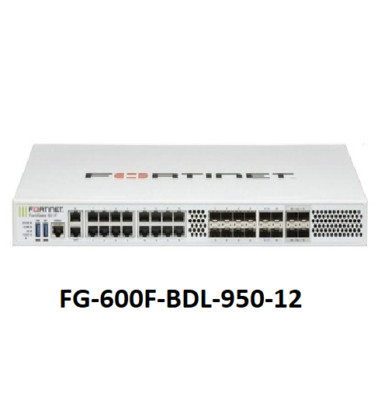 Fortinet Fortigate Hardware FG-600F-BDL-950-12 Hardware + 1 year ...