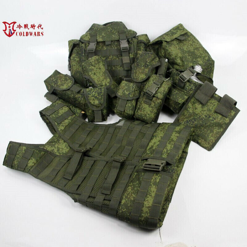 6SH117 Russian Tactical Vest AK Combat Vest Equipment EMR Molle Bag ...